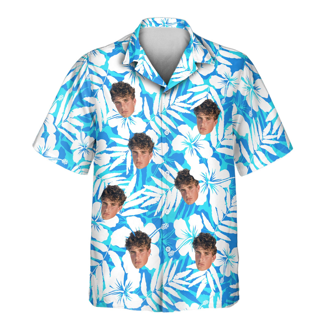 Custom Hawaiian Shirts With Faces or Logos | Made in USA – Custom Aloha ...