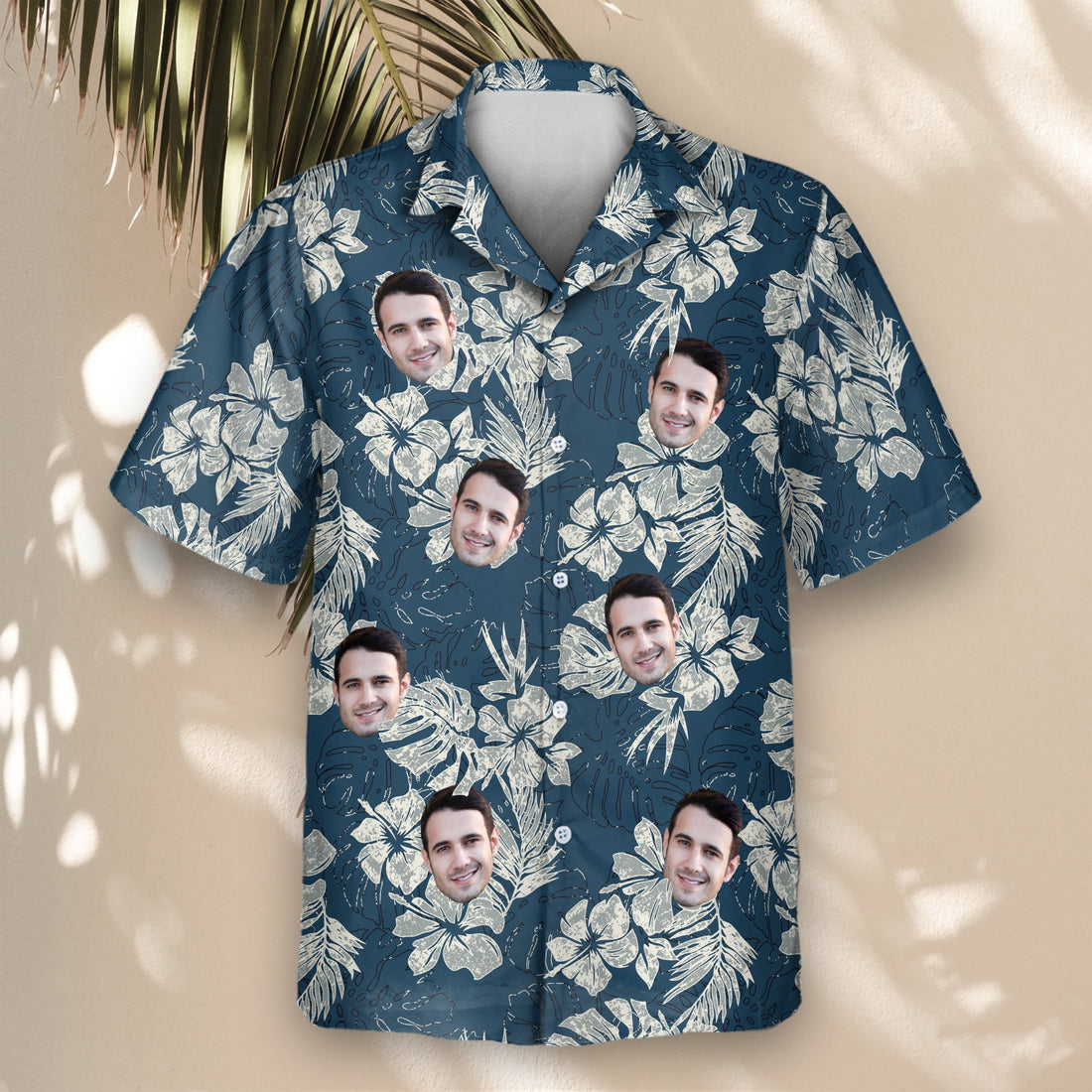 Vintage Hibiscus Vibes | Aloha Custom Hawaiian Shirts with Faces or Lo ...