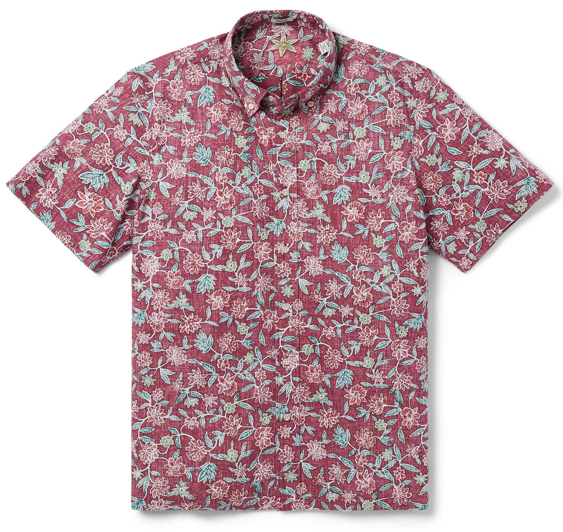 Cranberry Sentosa Hawaiian Shirt – Custom Aloha Shirts