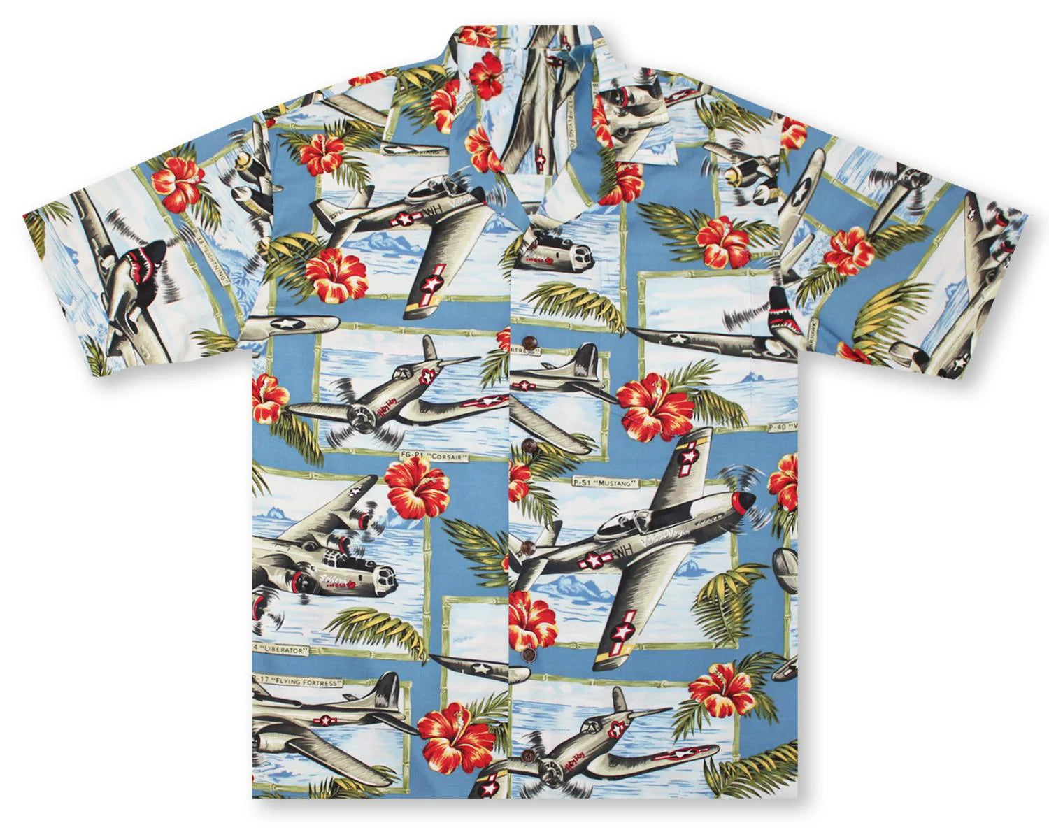 Props To The Pilots Hawaiian Shirt – Custom Aloha Shirts